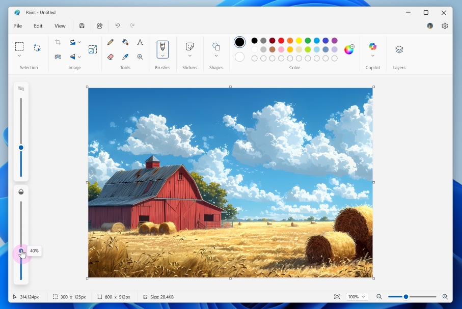 مایکروسافت چه ویژگی های جدیدی برای Paint و Snipping Tool و Notepad تست ...